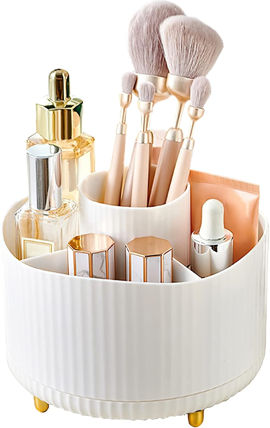 idudu Kosmetik Make Up Organizer,Schminktisch Organizer,360°Drehbarer ...