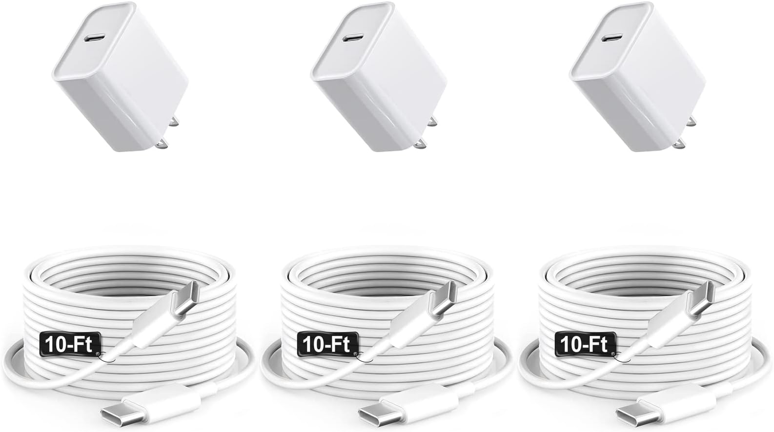 Amazon.com: Pro Chargers for iPad Charger Fast Charging 10 ft, GKW USB ...