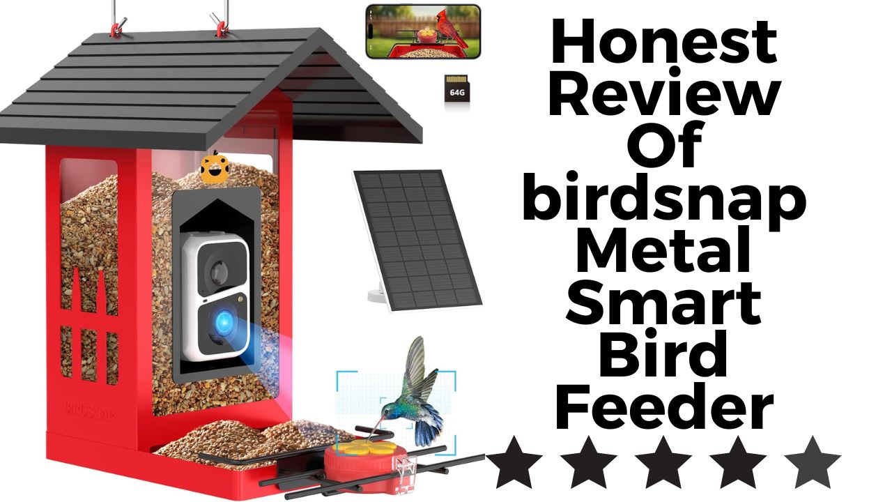 Watch Honest Review Of birdsnap Metal Smart Bird Feeder on Amazon Live