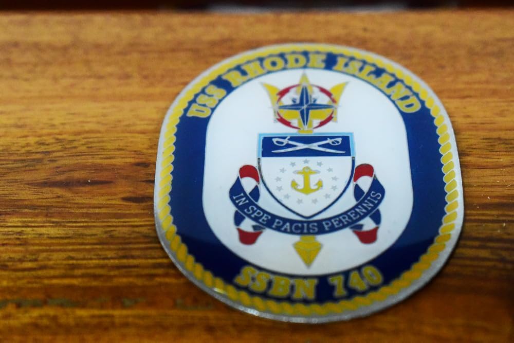 Squadron Nostalgia LLC USS Rhode Island SSBN-740 Submarine Model,Navy ...