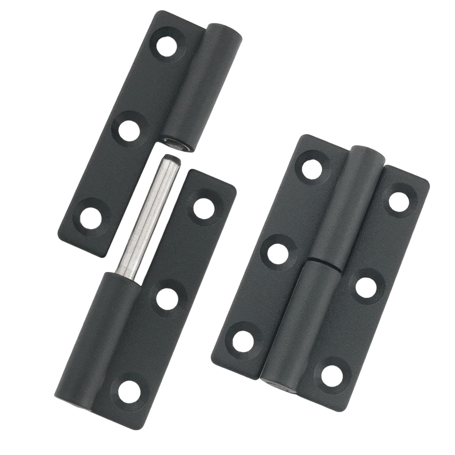 ITROLLE 2PCS 304 Stainless Steel Detachable Slip Joint Flag Hinges Detachable Slip Joint Hinges ...