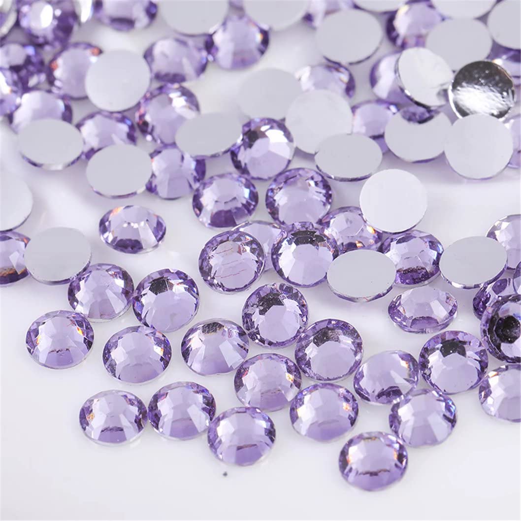 Amazon.com: 3000 Pieces SS6 2mm Flatback Rhinestones Clear Glasses ...