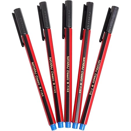 Saino Softek Use and Throw Ball Point Pens (Blue) Pack of 20 Set in 2 ...