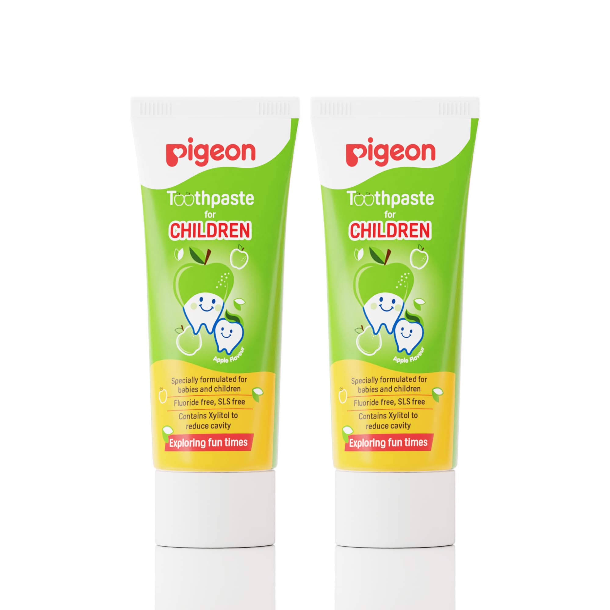 Pigeon Apple Toothpaste, For Babies And Children,Fluroide -Free,Sls ...