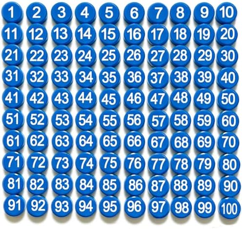 Amazon.com: 1-100 Magnetic Numbers, Magnets with Number for Dry Erase ...