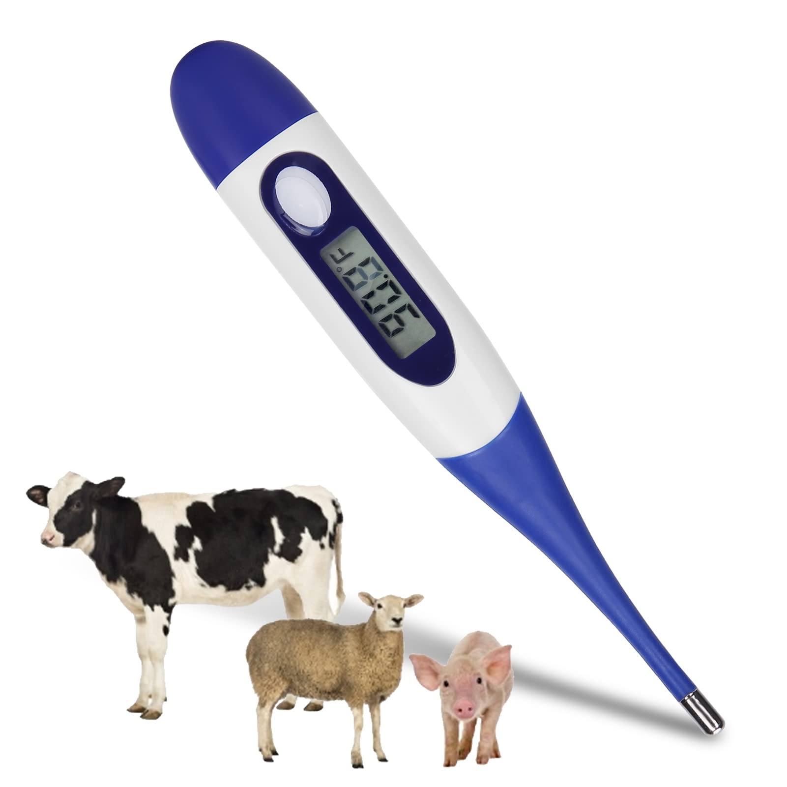 Professional Livestock Thermometer, Pet Dog Thermometer Portable ...