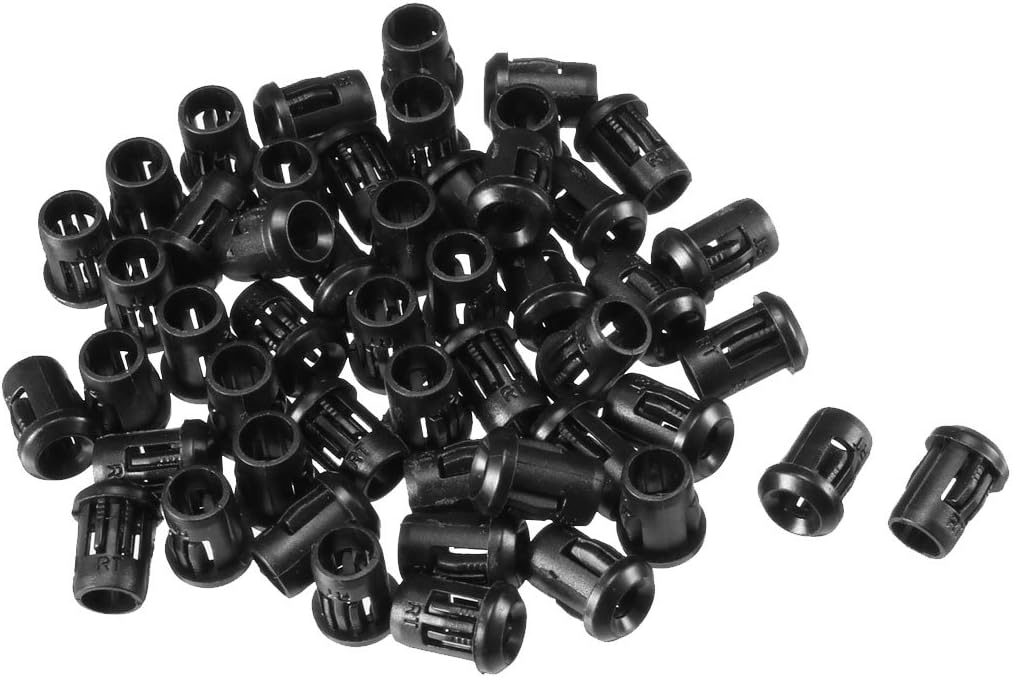 uxcell 50Pcs Lamp Socket Light-emitting Diode Holder Clip Bezel Mount ...