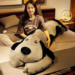 Amazon.com: KOJAGARRI Cute Plush Dog Doll,59 inch Giant Dogs Hugging ...