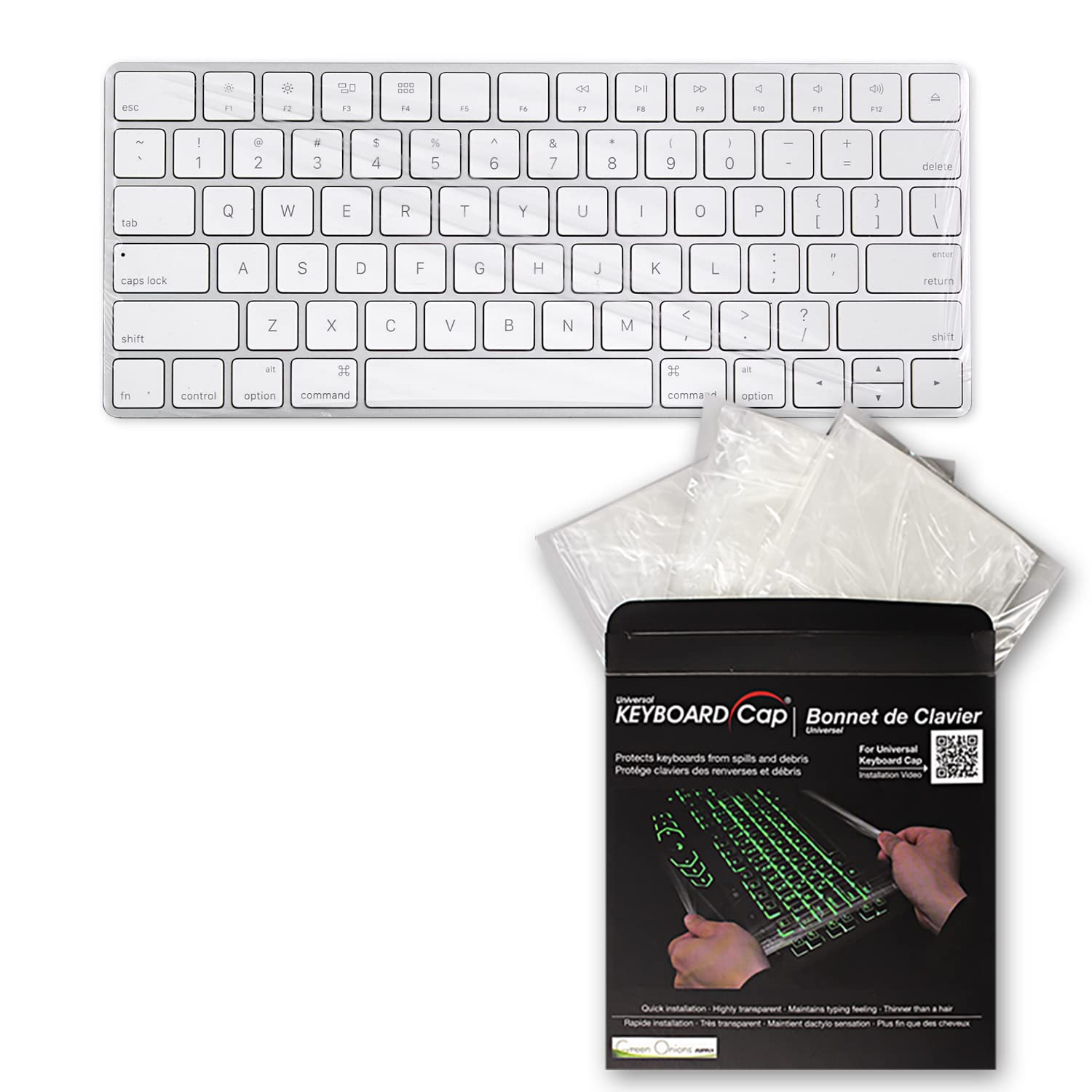 Amazon.com: Fully Covered Keyboard Cap Keyboard Cover for iMac Apple ...