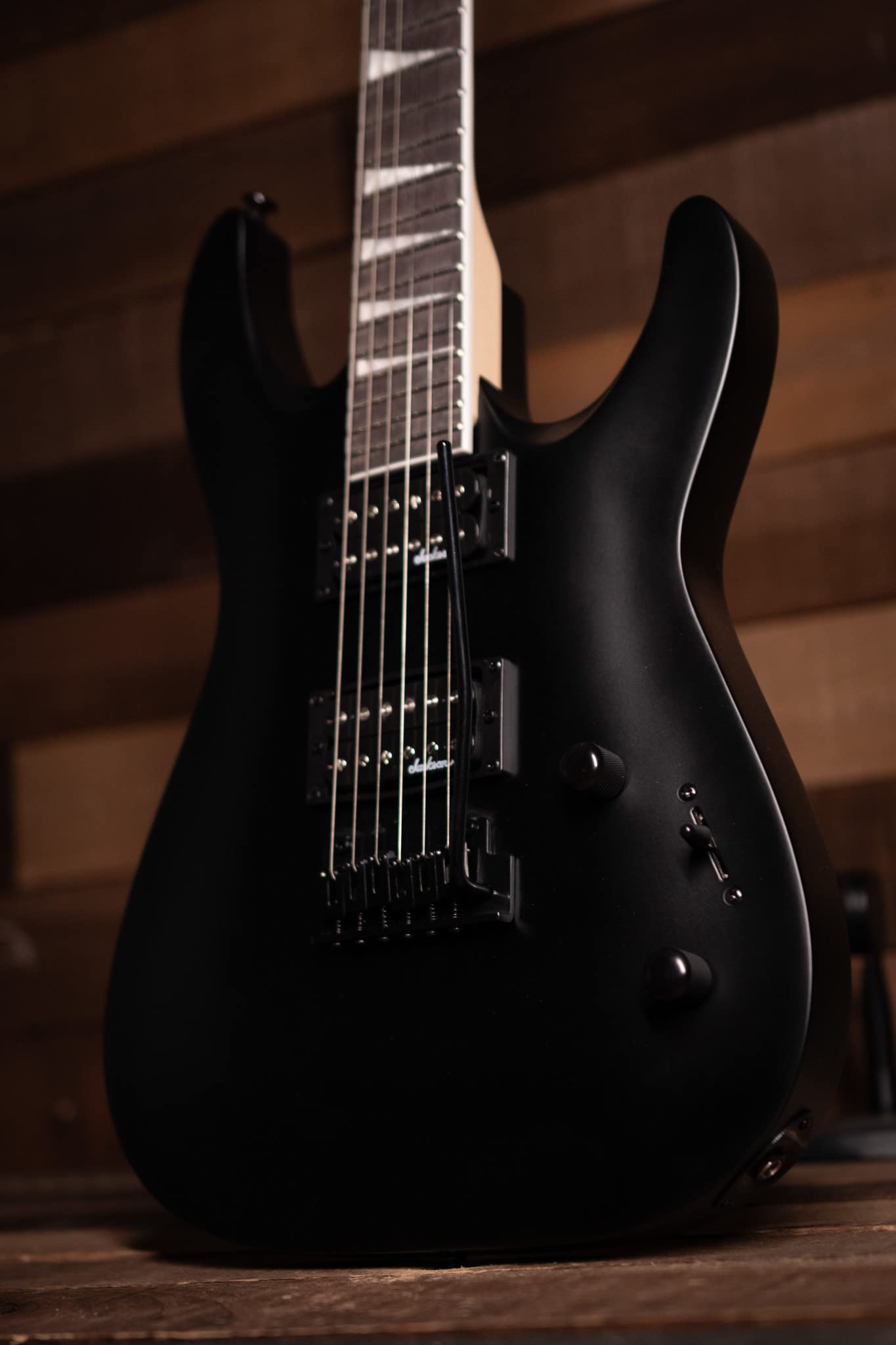 Jackson JS Series Dinky Arch Top JS22 DKA - Satin Black: Buy Online in ...