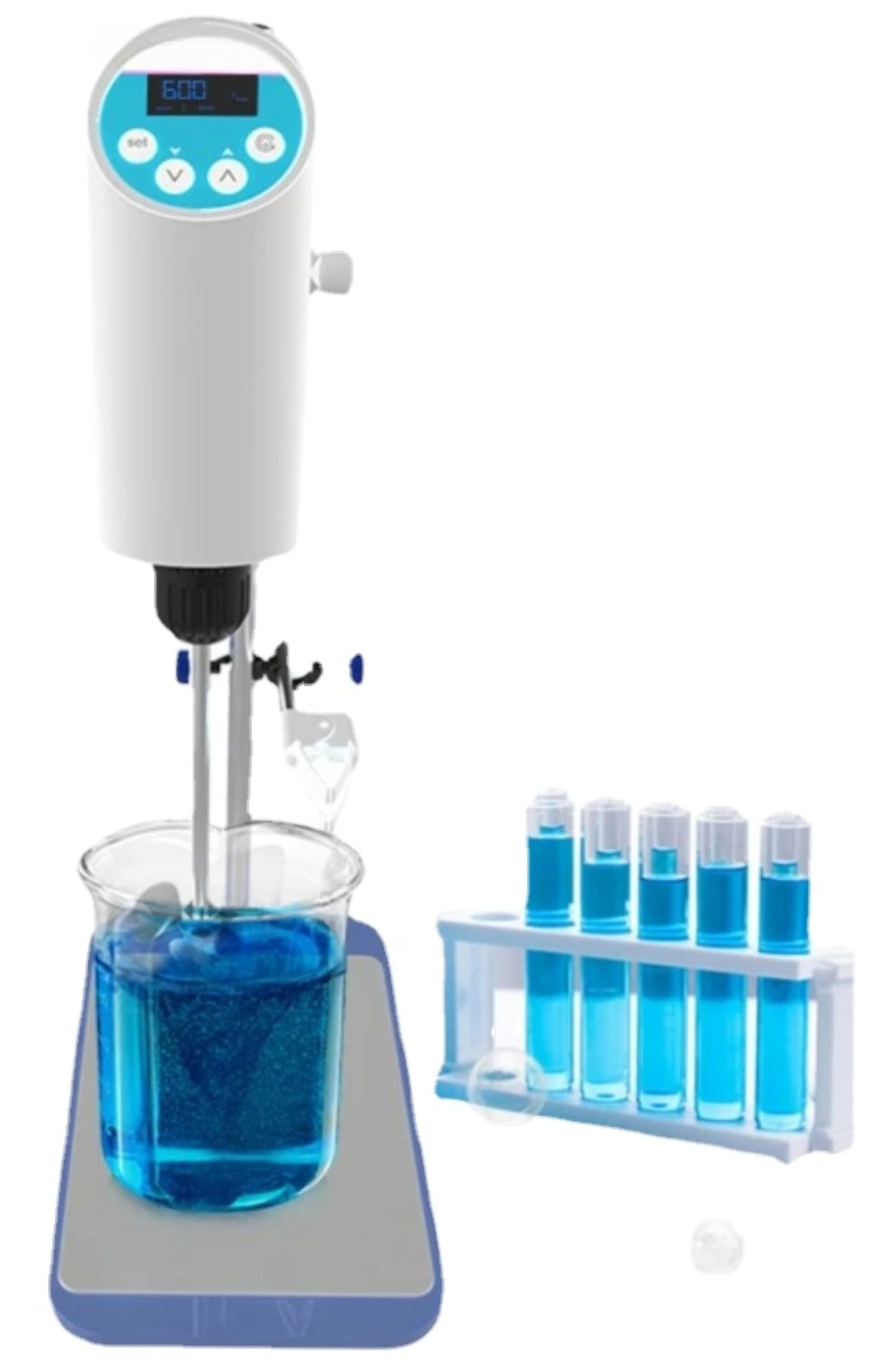 Magnetic Stirrer Hot Plate - Laboratory Mixer with Digital Display ...