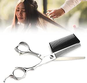 Amazon.com: Professional Hairdressing Scissors With Detachable Comb ...
