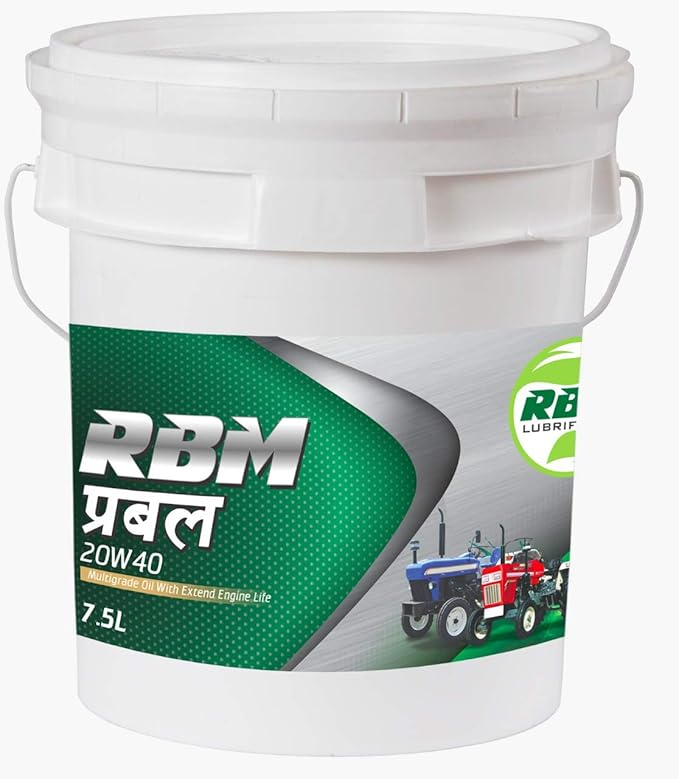 RBM OIL CORPORATION 20W40 Engine Oil for Tractor (7.5 L) : Amazon.in ...