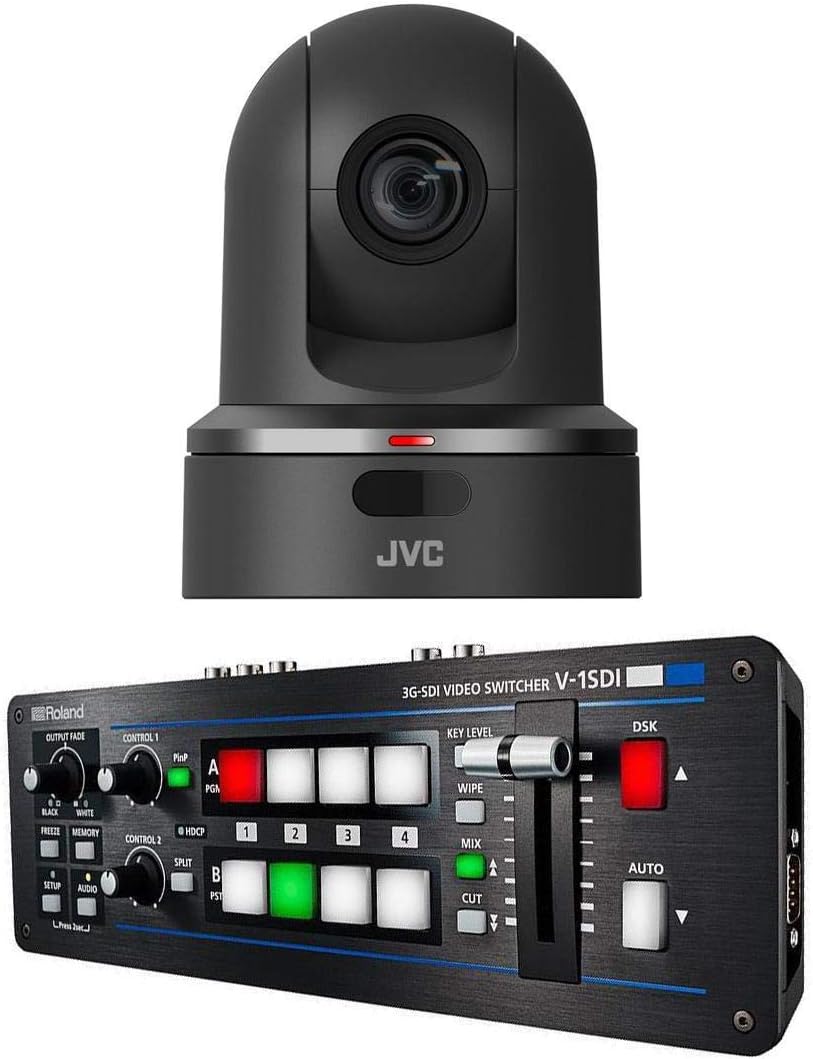 Amazon.com: JVC KY-PZ100 2.13MP Full HD PoE+ Live Streaming 30x PTZ ...