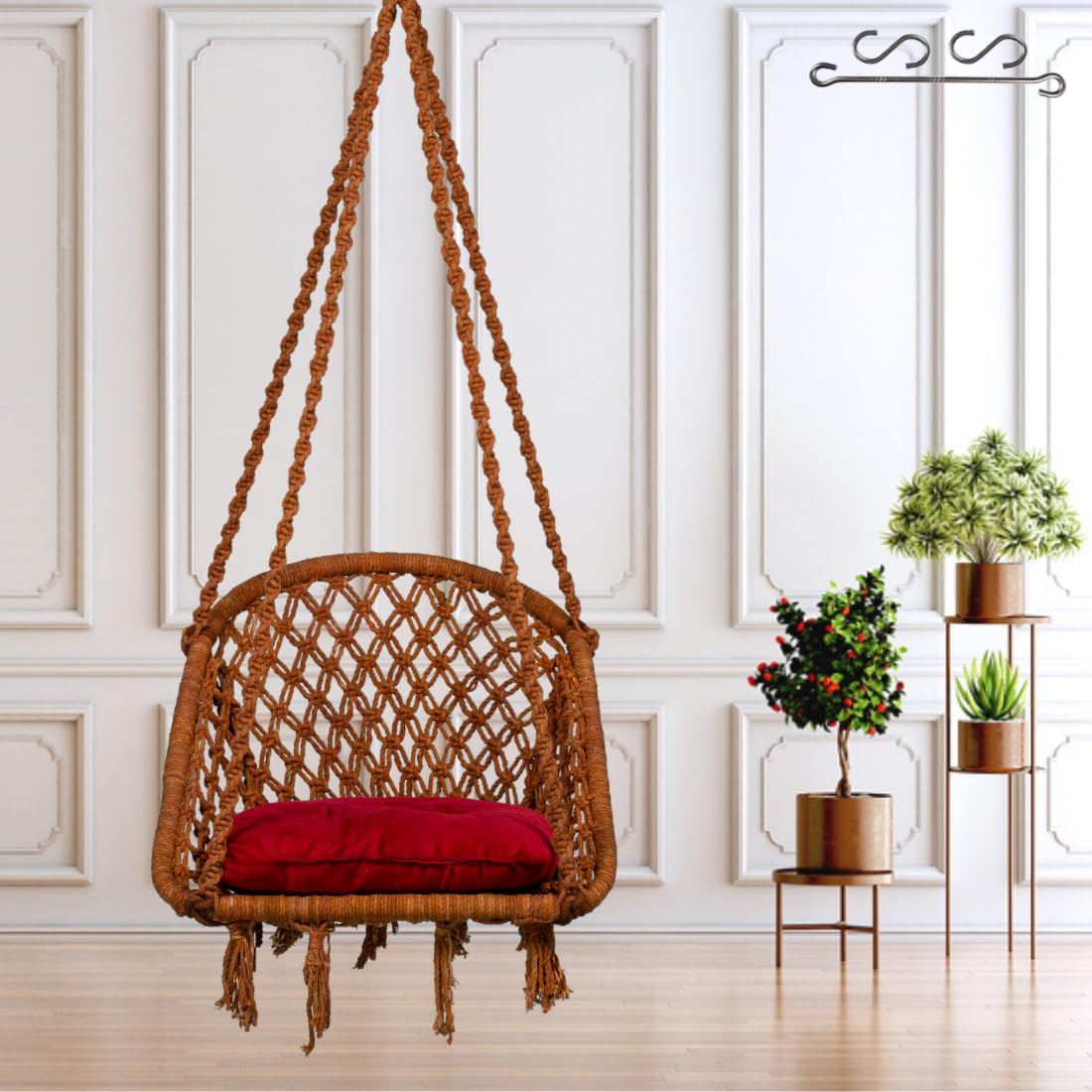Patiofy Swing for Adults & Kids/Swing for Balcony/Swing Chair for ...