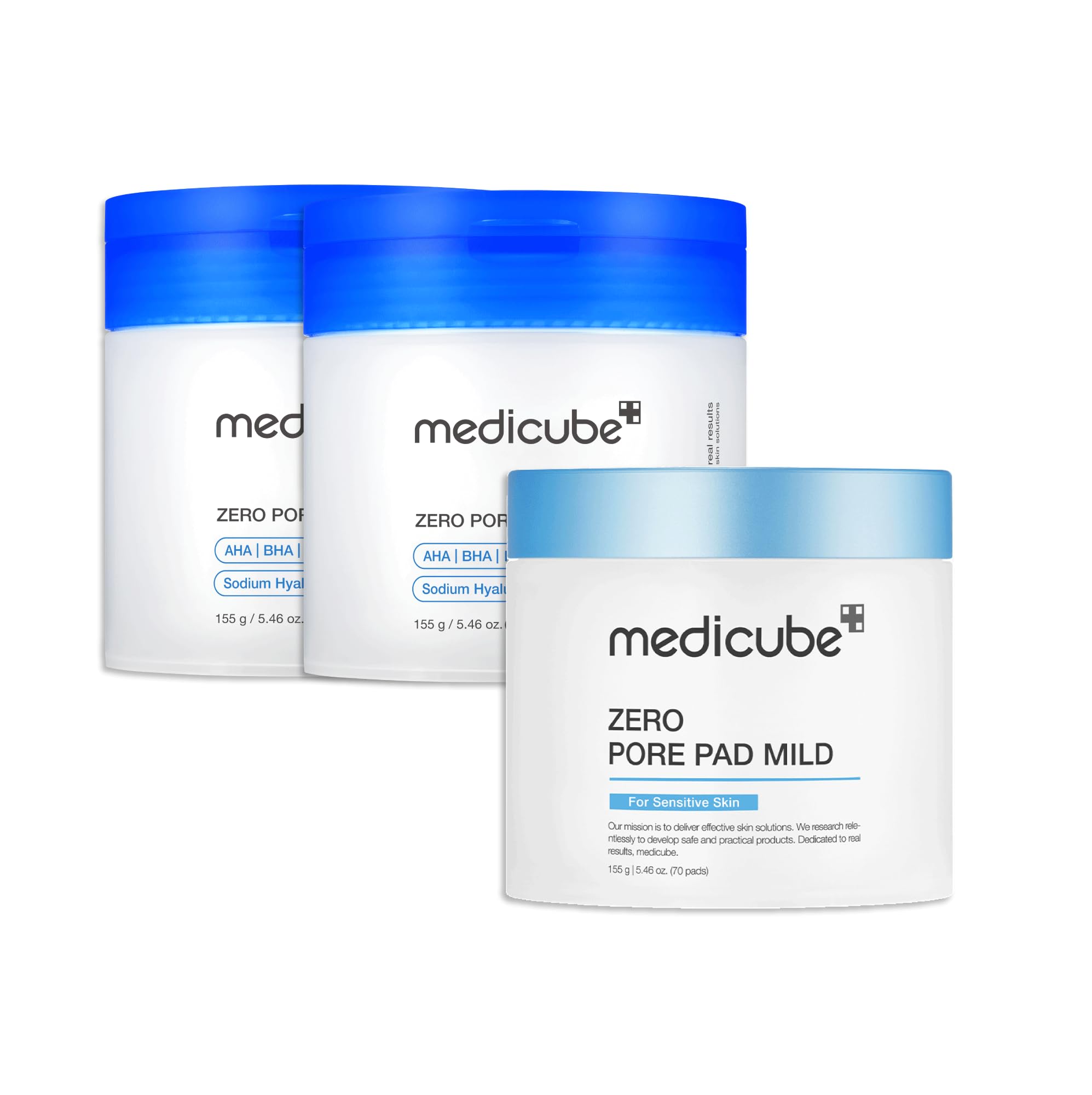 Amazon.com: medicube daily toner pads tailored to skin condition: medicube Zero Pore Pads 2.0 ...