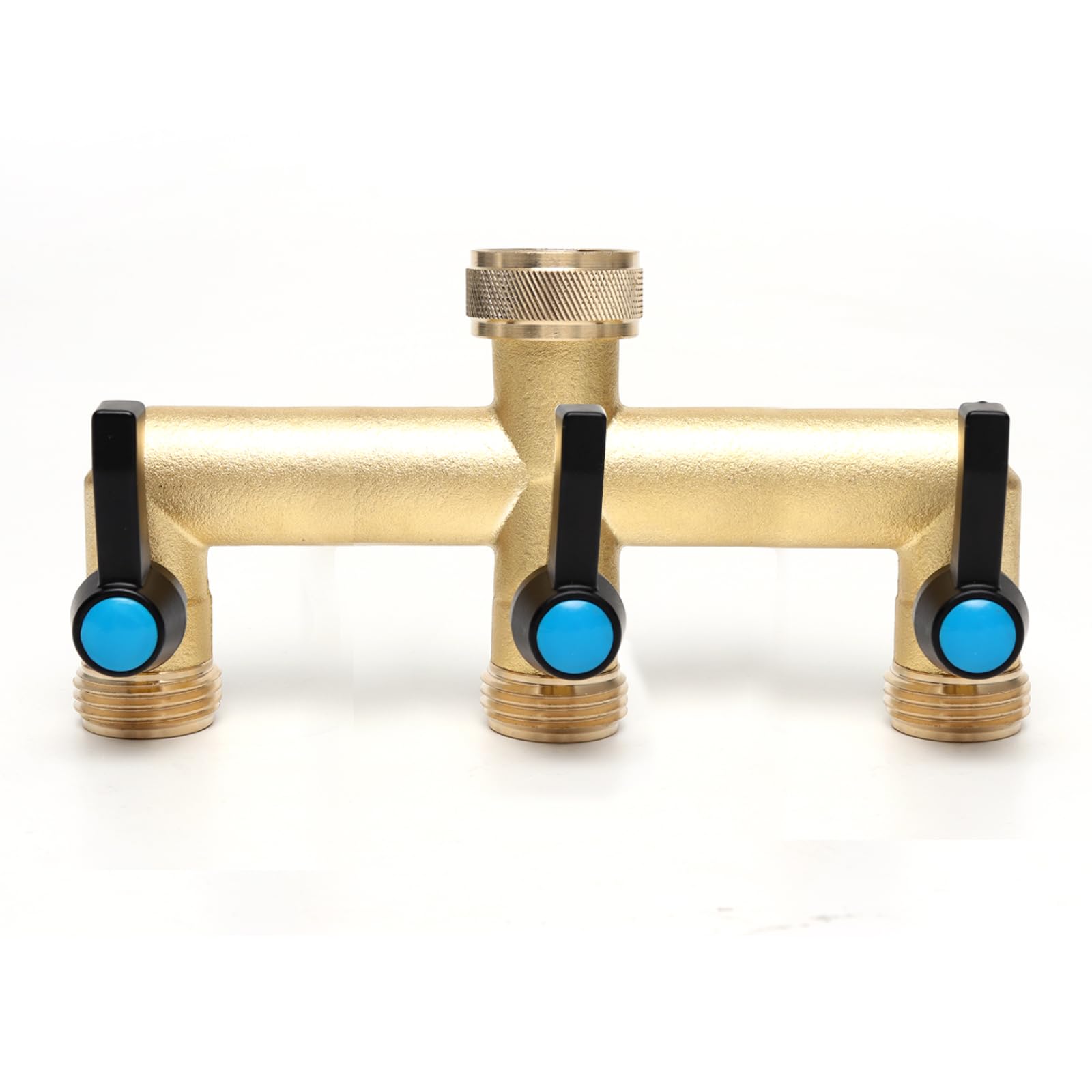 Amazon.com: OPERMAXER Brass Garden Hose Splitter, 3 Way Faucet Diverter ...