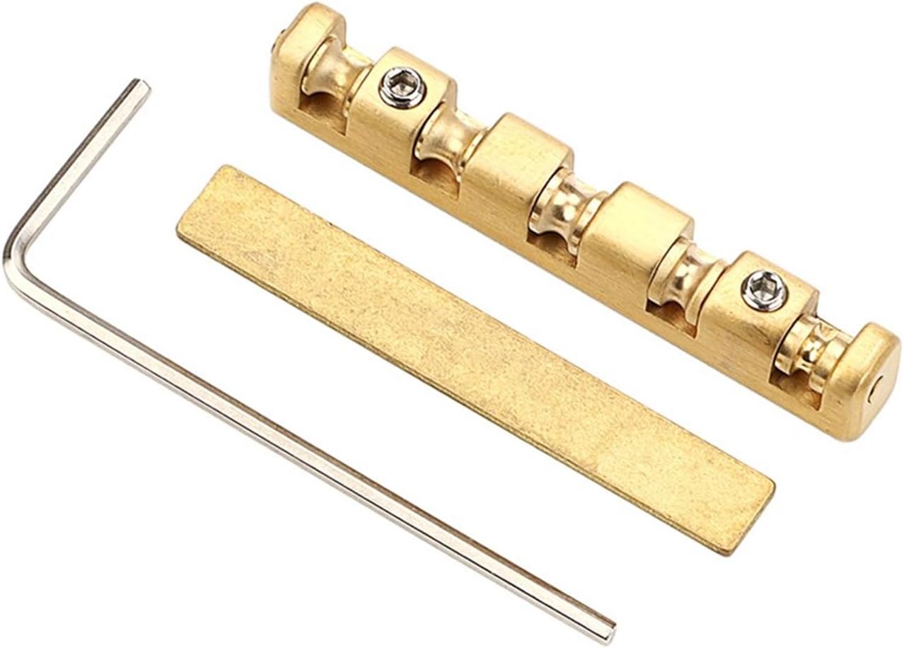 Amazon.com: Height Adjustable 5 String Basses Nut Electric Basses Brass ...