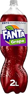 Fanta Zero Grape - Bebida gaseosa, 2 l : Amazon.es: Alimentación y bebidas