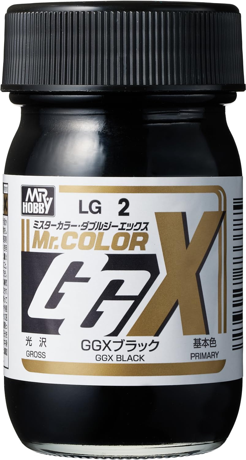 Amazon | GSI クレオス(GSI Creos) Mr.カラー GGXブラック 光沢 60ml 模型用塗料 LG2 | カラー塗料 通販