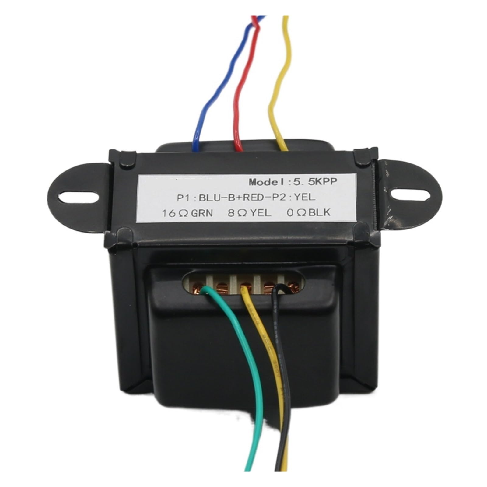 Amazon.com: 5.5K Ohm 0-8Ω-16Ω EL84 Push-Pull Output Transformer for DIY ...