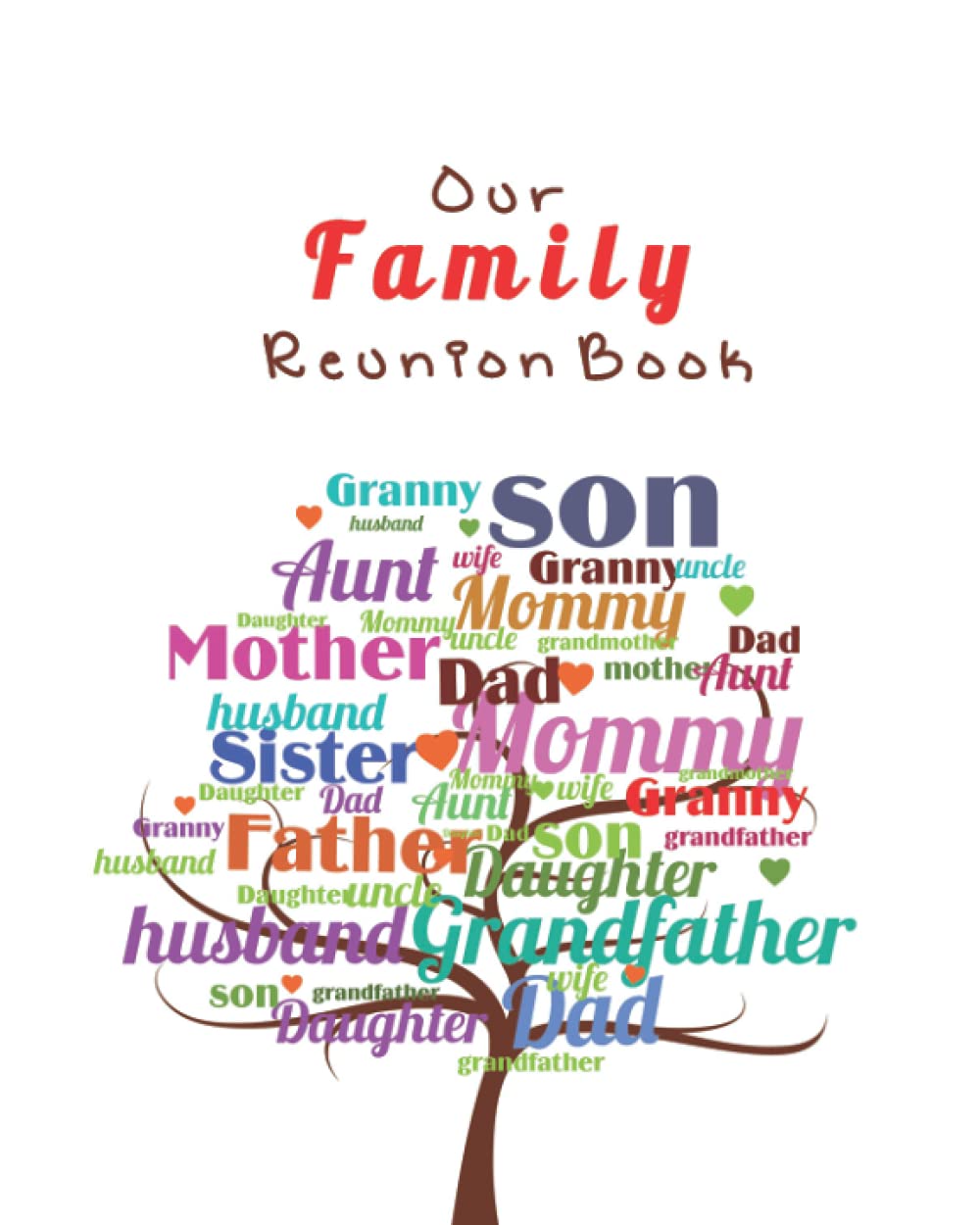 Our Family Reunion Book: Family Reunion Sign in book, Message book ...