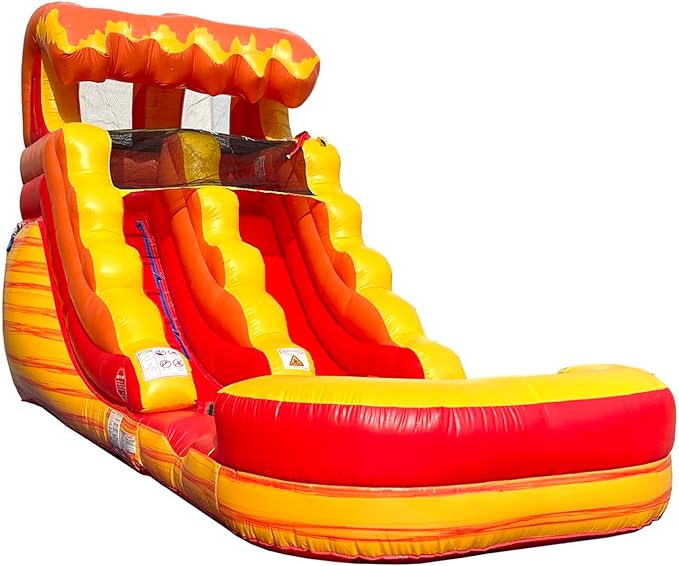 Amazon.com: Inflatable Water Slide for Kids(Without Blower) - 21' x 9 ...