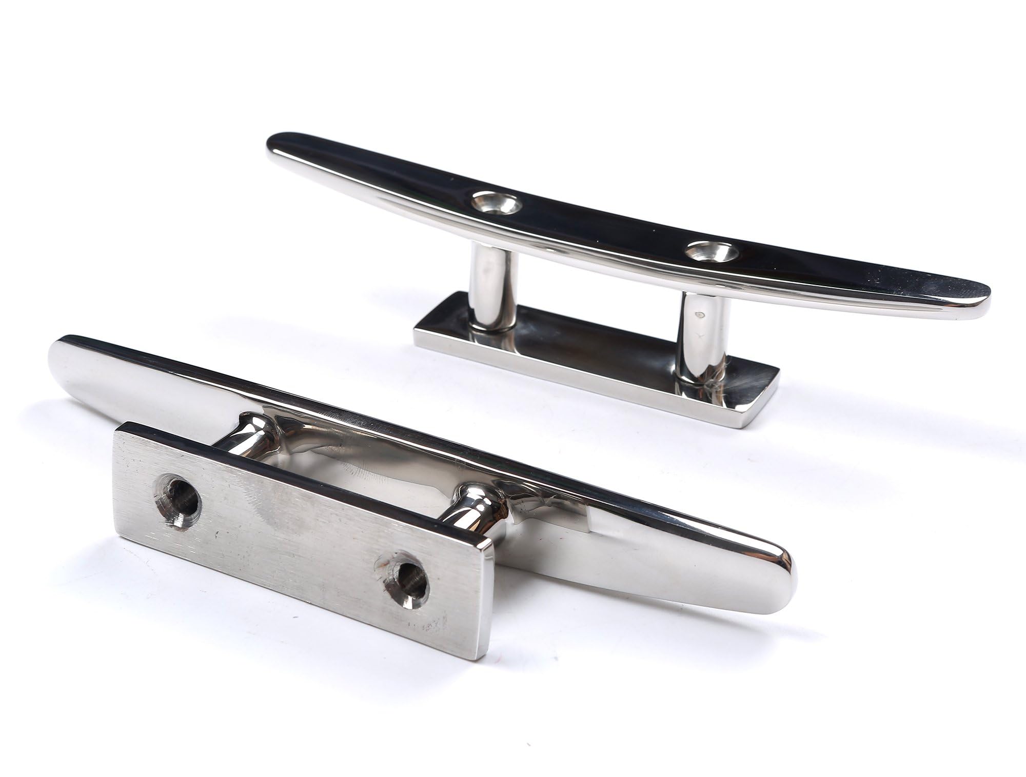 Snapklik.com : Boat Dock Cleats 8 Inch Stainless Steel Cleat Tie Down ...