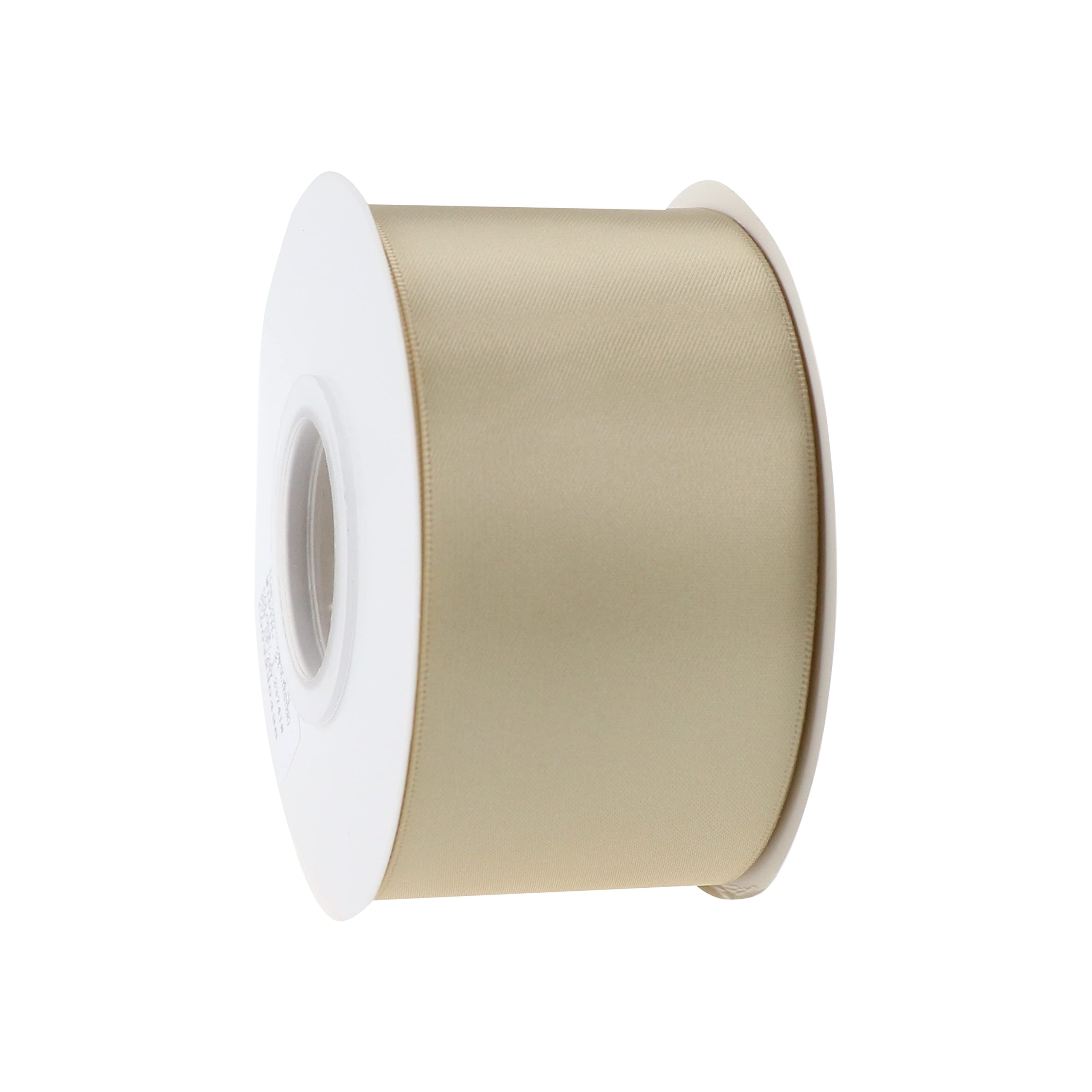 Amazon.com: DINDOSAL Champagne Gold Ribbon 2 Inch Double Face Satin ...