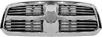 Amazon.com: 68094301AC CH1200410 Front Grille Platinum Front Bumper ...