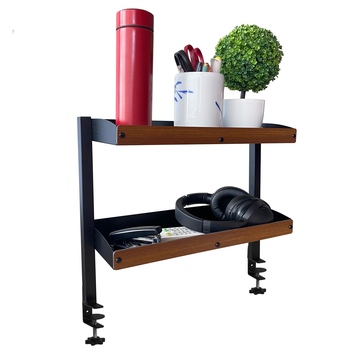 Amazon.com: Desktop Shelves, Desk Shelves for Top of Desk or Under Desk ...