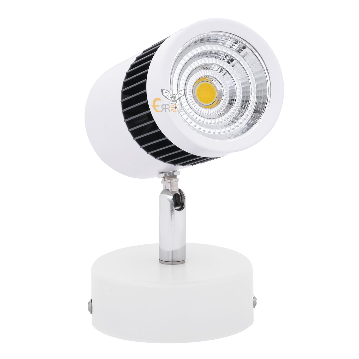 Errol White spot Lights 3 watt Aluminium Focus Light, Adjustable Head ...