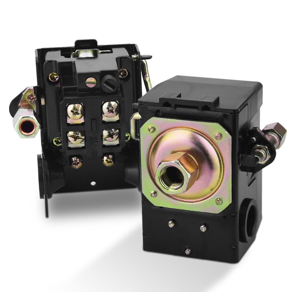 Amazon.com: FBANG air compressor switch 125 psi，1-way air compressor ...