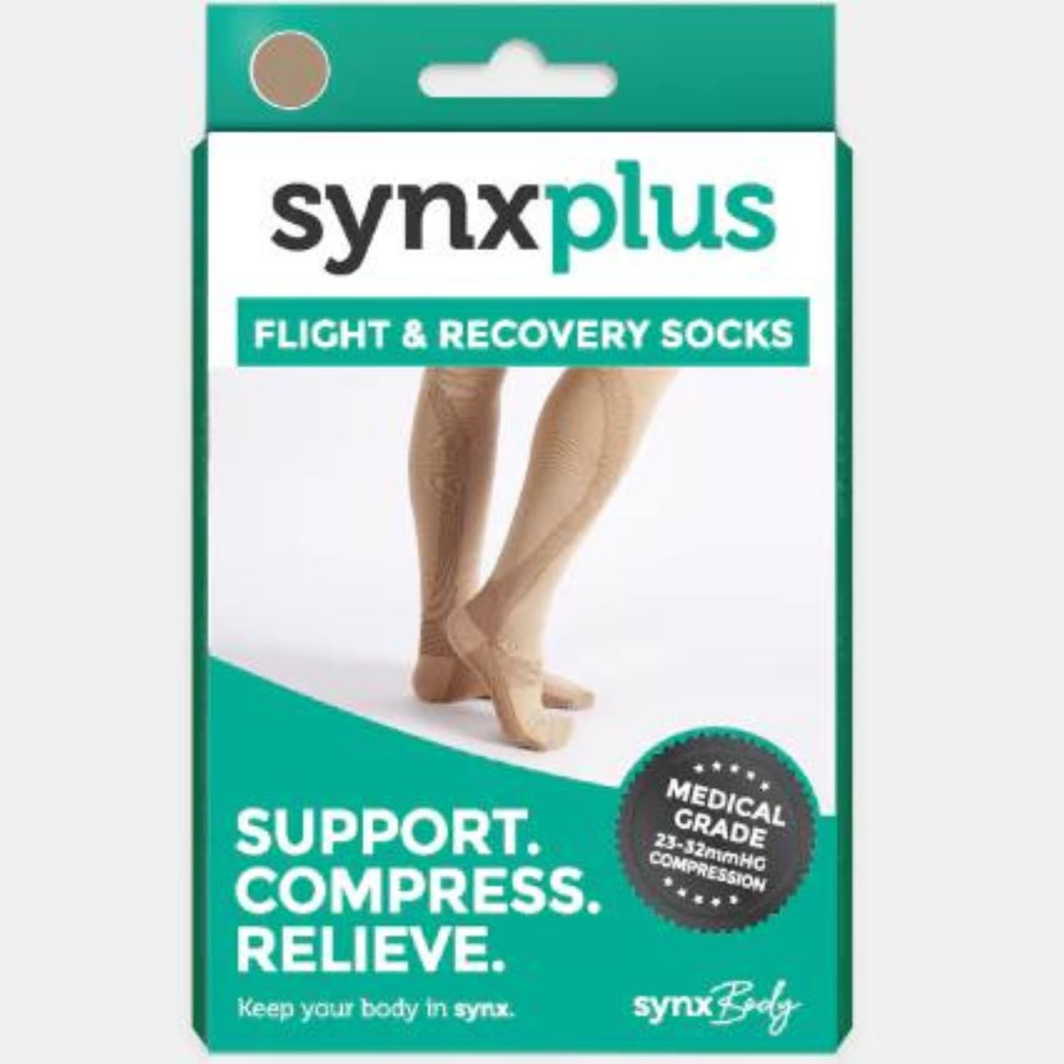 SynxBody Flight Compression Socks for Women & Men – These Flight Socks ...