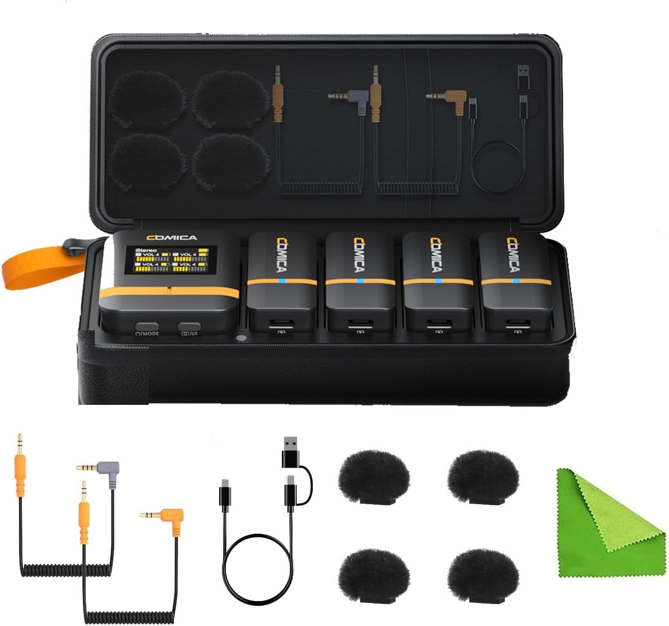 Rode Wireless GO II BK 2-Kanal Mikrofon-Funksystem + 2X Lavalier GO BK ...