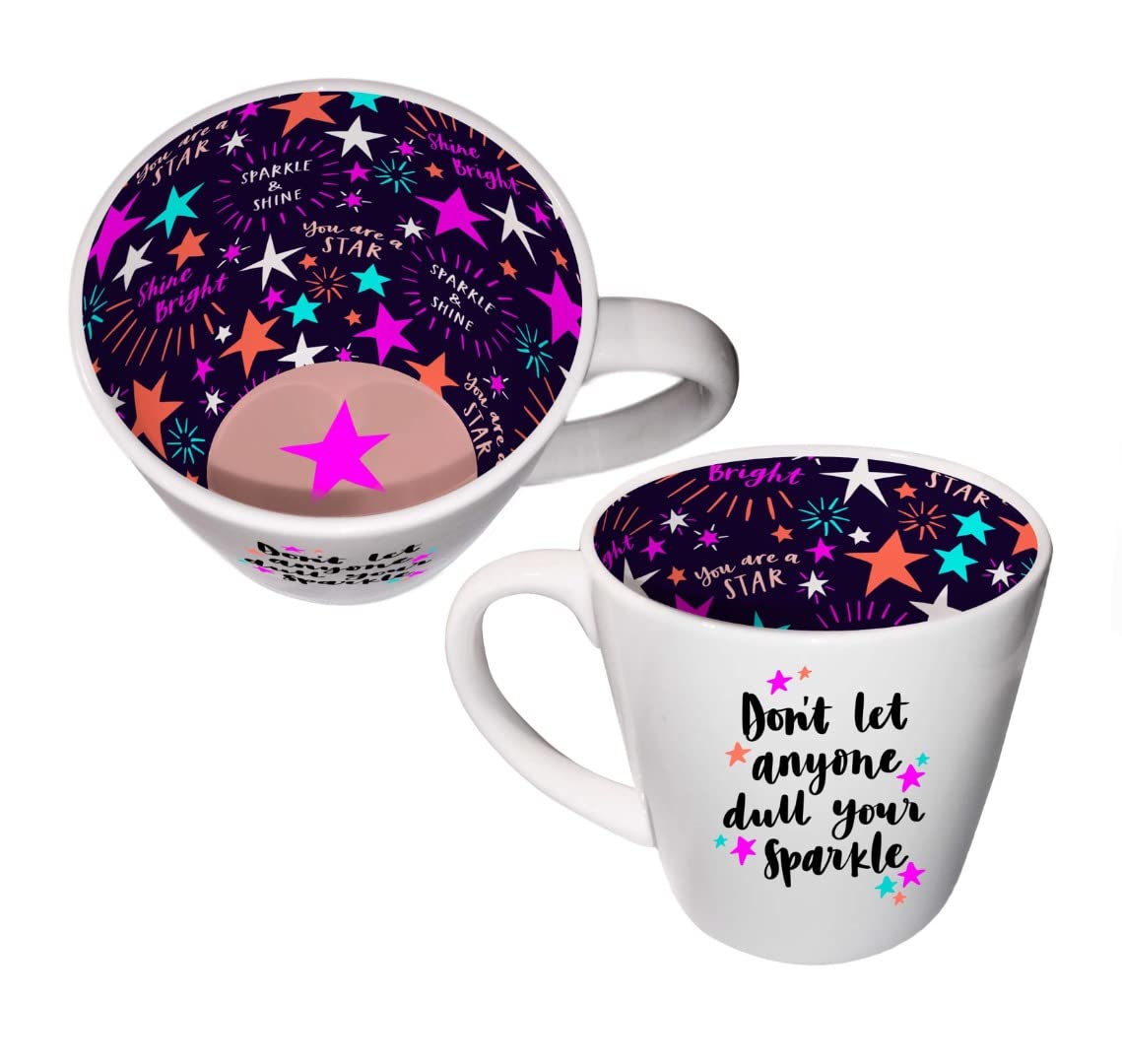 WPL Gifts Inside Out Don't let Anyone Dull Your Sparkle Mug with Gift ...