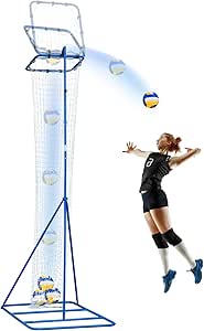 Winthai Volleyball Setter Trainer Net with 3 Angle Adjustment, 8.53 ft ...