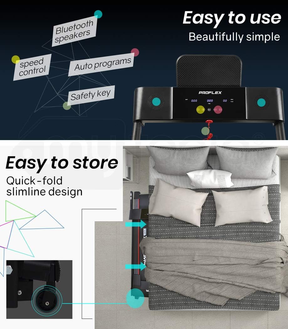 PROFLEX Treadmill Running Machine User Manual