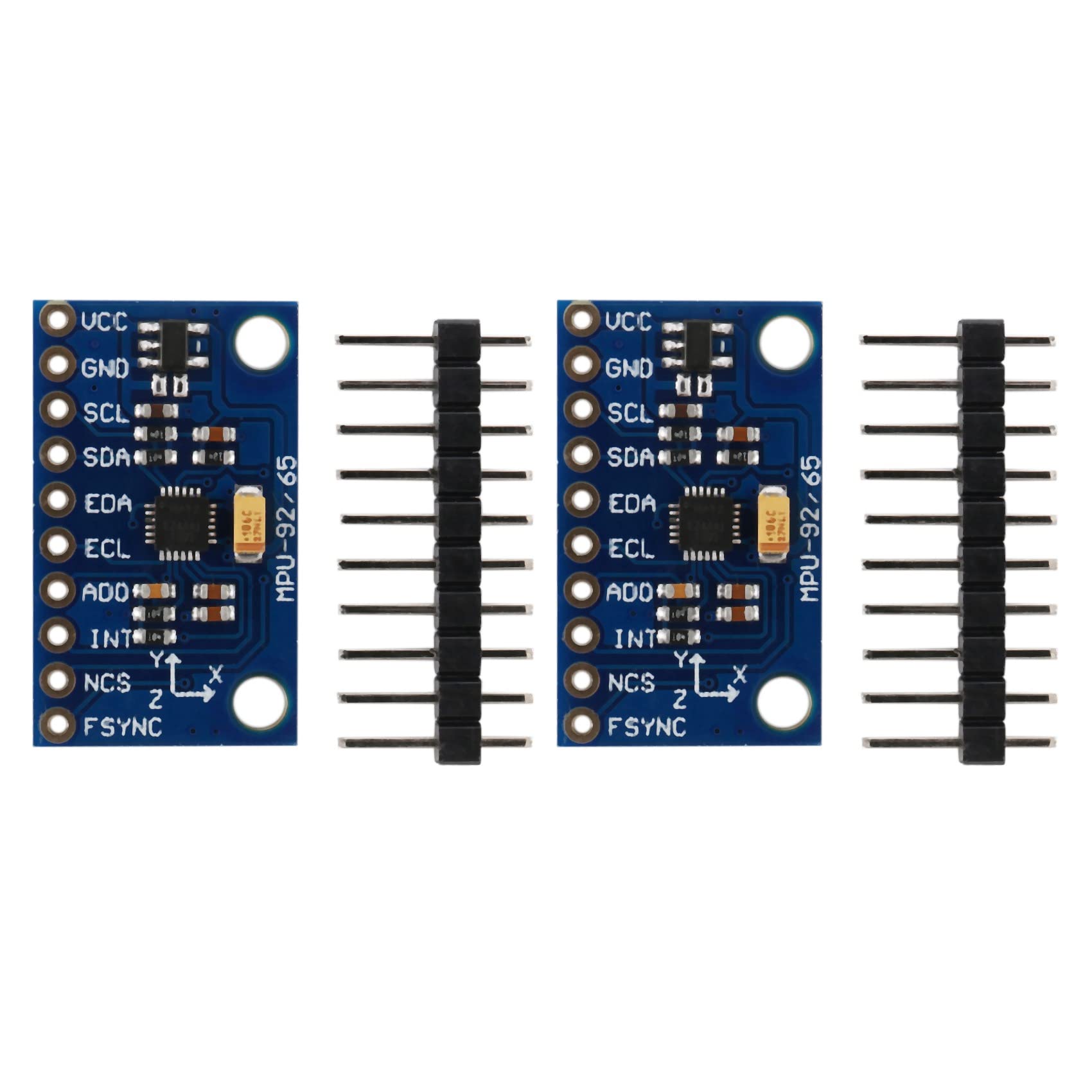 Buy Sahkgye MPU-925016 Bit Gyro Acceleration Magnetic Sensor I2C SPI 3 ...