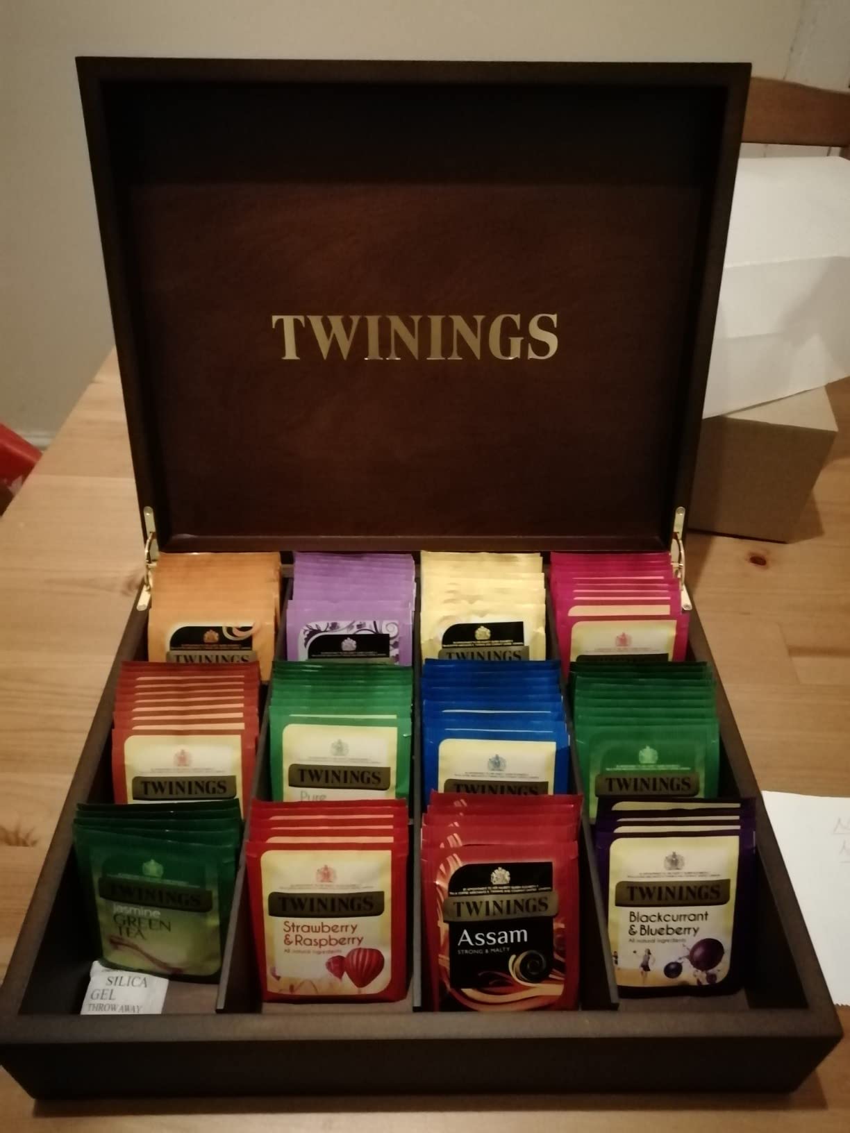Twinings 12 Compartment Display Box & 100 Mixed Twinings Tea : Amazon ...