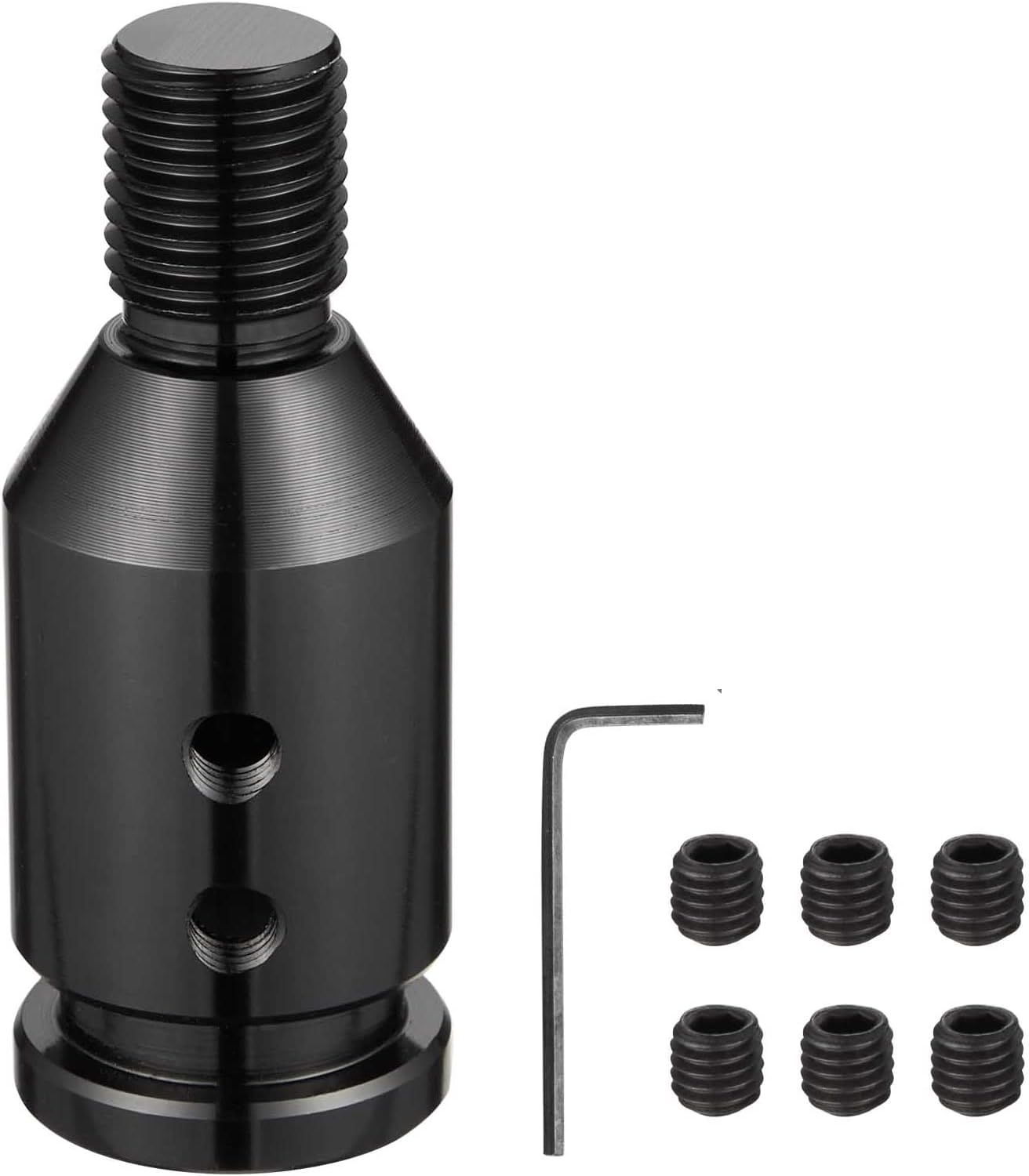 Amazon.com: DEWHEL Custom Aluminum Universal Shift knob Shifter Adapter ...