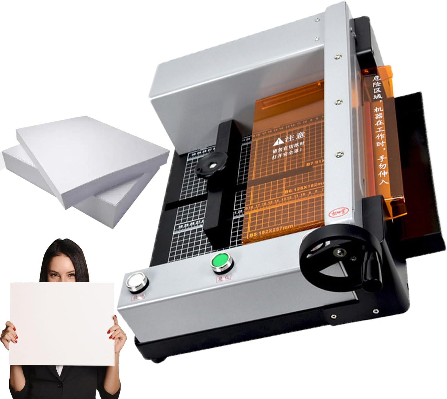 ToayNia Heavy Duty Paper Cutter,Desktop Paper Cutting Machine,Tender ...