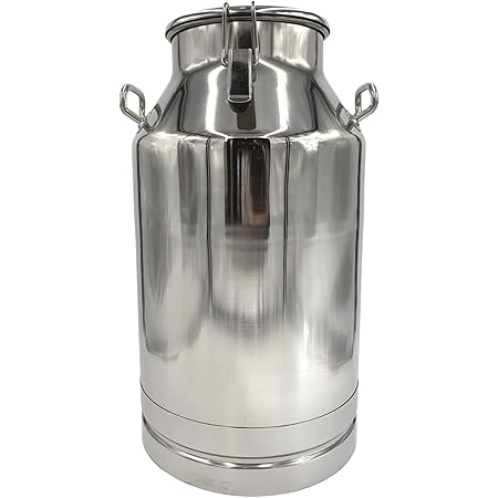 Amazon.com: Stainless Steel(304 Grade) Milk, Maple Syrup Transport Cans ...