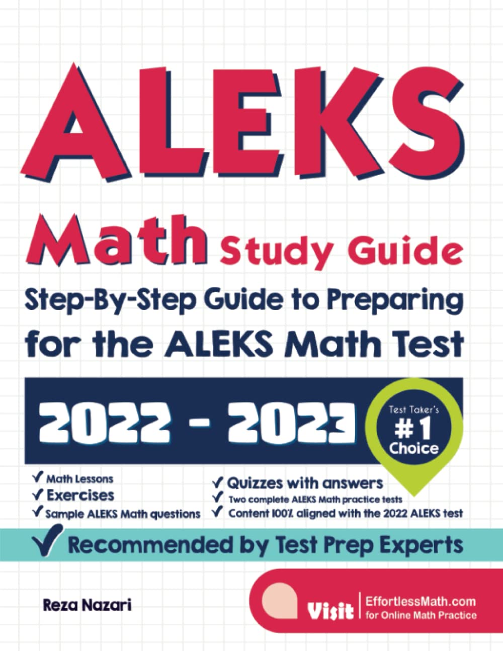 Amazon.com: ALEKS Math Study Guide: Step-By-Step Guide to Preparing for ...