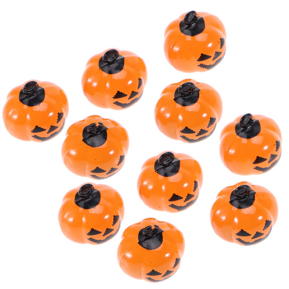 Amazon.com: Milisten 20pcs Halloween Mini Pumpkin Bells, Pumpkin Shaped ...