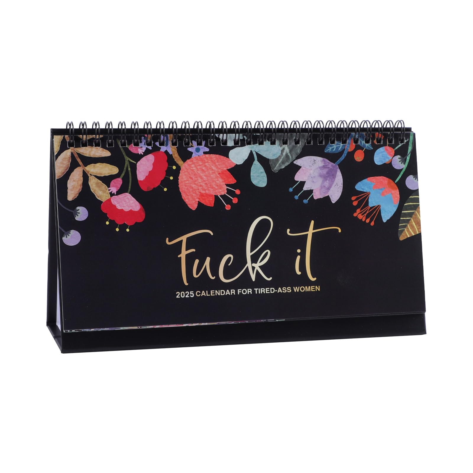 Fuck It Desk Calendar 2025, Funny Novelty Monthly Desktop Calendar for ...