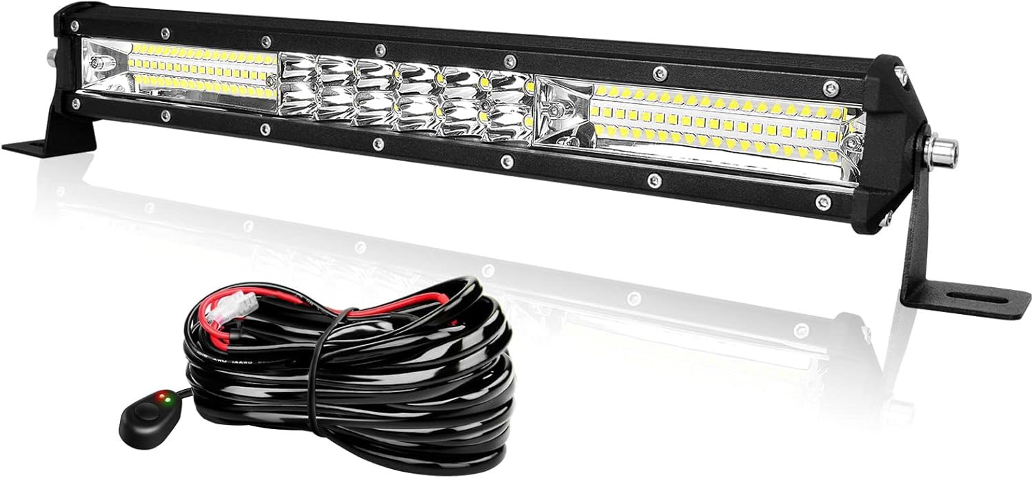 Amazon.com: Willpower 15 inch 144W 8600LM Single Row Slim LED Light Bar ...