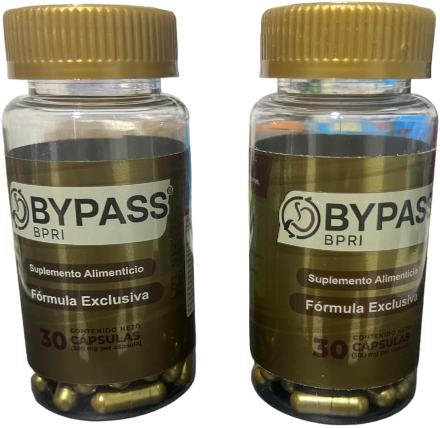Pack Bypass Bpri 30 Cápsulas (2 Piezas) Suministro para 60 días ...