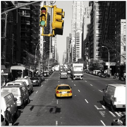SMART ART - 'Midtown, New York ' by Dominique Obadia - Fine Art Print ...