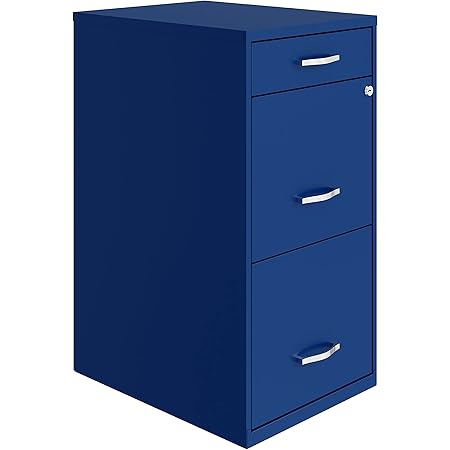 Amazon.com: Hirsh Industries Space Solutions 18" D 3 Drawer Metal ...